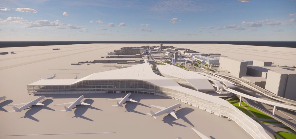 LAX’s $6B Terminal 9 Initiative Take Shape - The Registry Southern ...