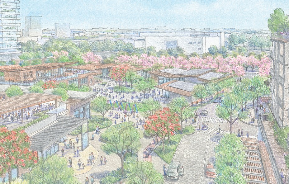 Santa Ana Advances Segerstrom Family’s & Hines' 17.2-Acre The Village ...